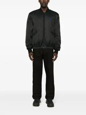 COUNTY OF MILAN Marcelo Burlon Logo-print Reversible Bomber Jacket