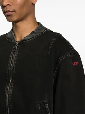DIESEL® D-vinz Denim Bomber Jacket