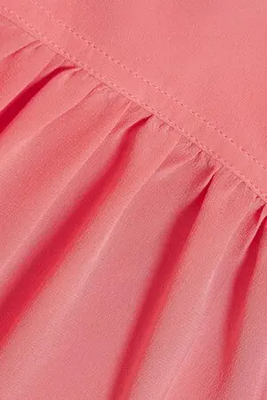 Victoria Beckham Silk Crepe De Chine Blouse