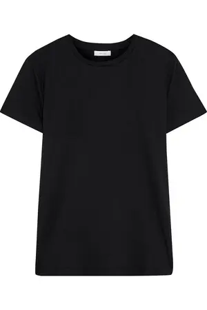 Iris & Ink Freya Jersey Tshirt - Black