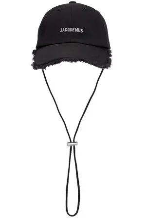 Jacquemus La Casquette Artichaut - Black
