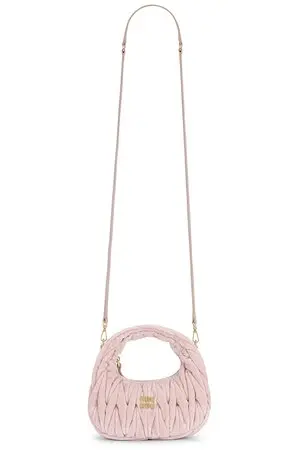 Miu Miu Wander Hobo Bag - Alabastro