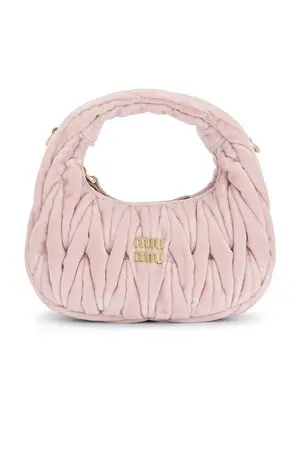 Miu Miu Wander Hobo Bag - Alabastro
