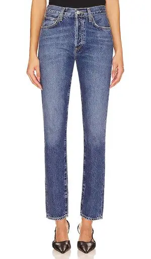 AGOLDE Austin Mid-rise Tapered Slim Jeans