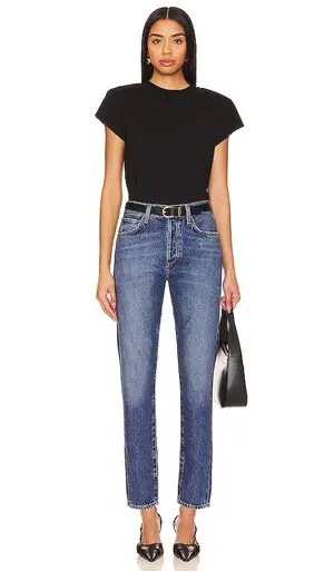 AGOLDE Austin Mid-rise Tapered Slim Jeans