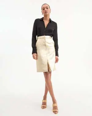 Veronica Beard Amelia Striped Shirt