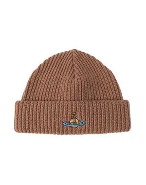 VIVIENNE WESTWOOD VIVIENNE WESTWOOD Wool Beanie Brown