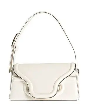 Valentino Garavani Leather Flap Bag - Ivory