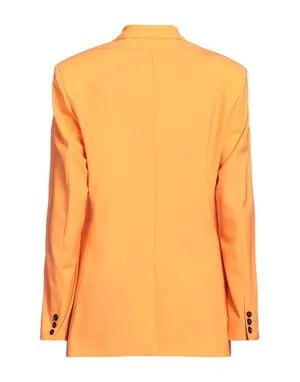 MSGM Single-breasted Blazer - Orange