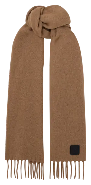 TOTEME Fringed Alpaca-blend Scarf