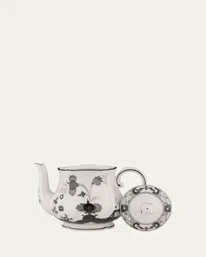 GINORI 1735 Oriente Italiano Albus Small Teapot, 23 Oz - Black