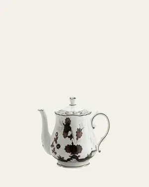 GINORI 1735 Oriente Italiano Albus Small Teapot, 23 Oz - Black