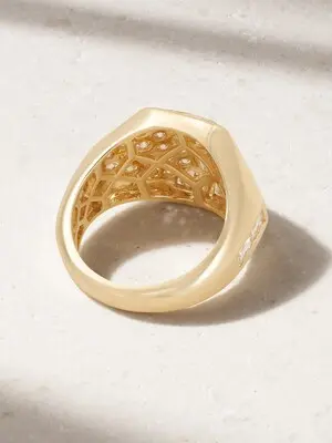 ANITA KO Hive 18-karat Diamond Ring