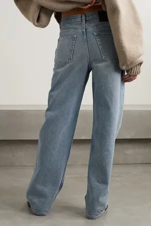 INTERIOR The Remy High-rise Straight-leg Jeans