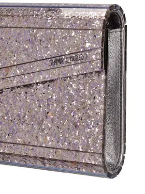 JIMMY CHOO Candy Glittered Clutch