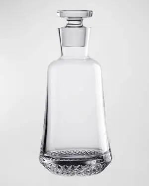 NUDE Crystal Whiskey Bottle - No Color