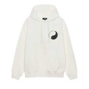 StÜssy X Our Legacy Drop Shadow Pigment Dyed Hoodie - Cream