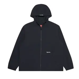 Supreme Reflective Zip Hooded Jacket - Black