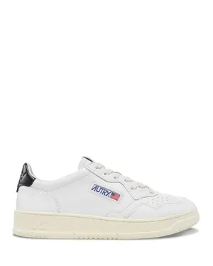 AUTRY Medalist Low Top Sneakers - White/black