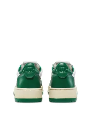 AUTRY Medalist Low Top Sneakers - White/green