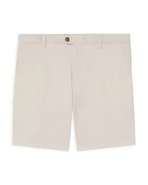 REISS Wicket Modern Fit Chino Shorts - Chalk