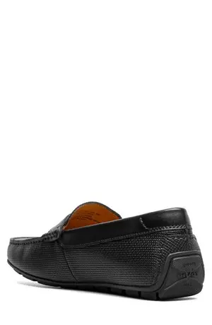 Florsheim Motor Moc Toe Penny Loafer - Black