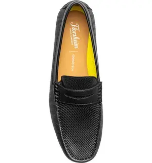 Florsheim Motor Moc Toe Penny Loafer - Black