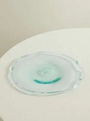 Completedworks Recycled Glass Serving Plate Clear