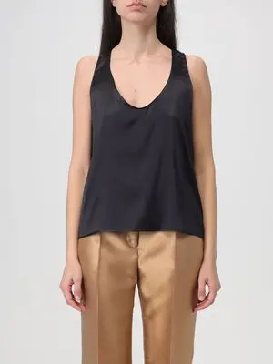 Pinko V-neck Sleeveless Top - Black