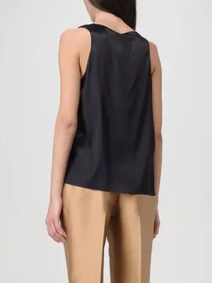 Pinko V-neck Sleeveless Top - Black
