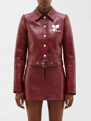 Women's Red Leather Jackets