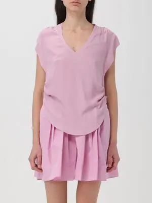 Pinko V-neck Sleeveless Top - Pink