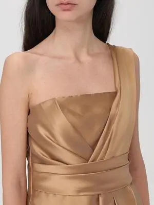 Alberta Ferretti One-shoulder Gown