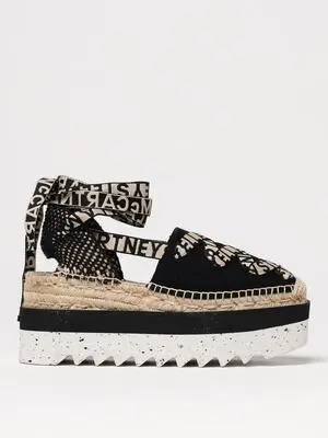 Stella McCartney Espadrille With Tie Fastening - Black