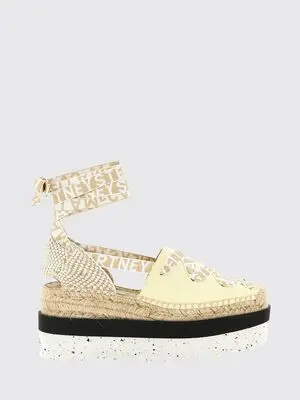 Stella McCartney Espadrille Platform Sandals - Yellow
