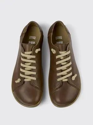 Camper Leather Lace-up Sneakers - Brown