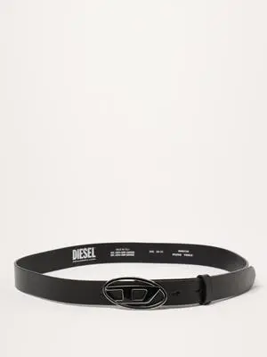 DIESEL® Logo Belt - Black