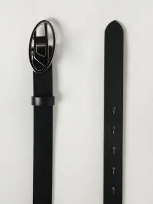 DIESEL® Logo Belt - Black