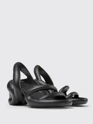Camper Heeled Sandals - Black
