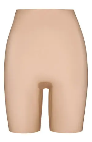 Commando Featherlight Control High Waist Shaping Shorts - Beige