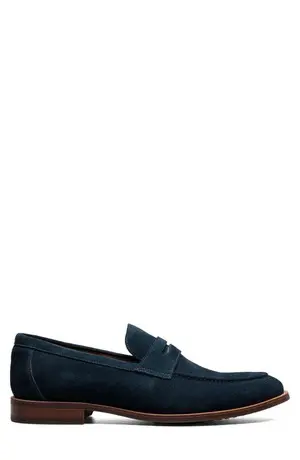 Florsheim Rucci Apron Toe Penny Loafer - Navy