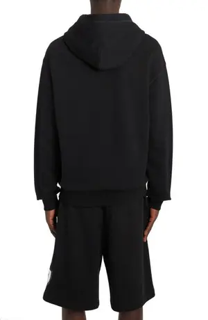 Dolce & Gabbana Logo Cotton Hoodie - N0000 Nero