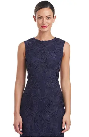 Js Collections Meli Soutache Midi Dress