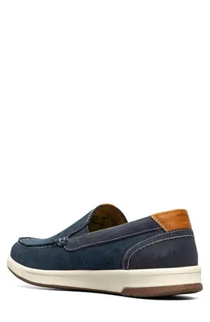 Florsheim Crossover Moc Toe Slip-on - Navy