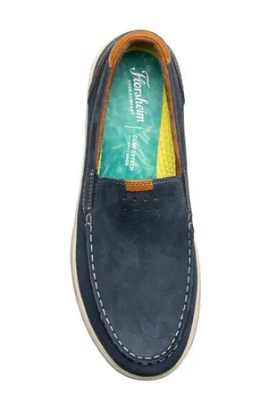 Florsheim Crossover Moc Toe Slip-on - Navy