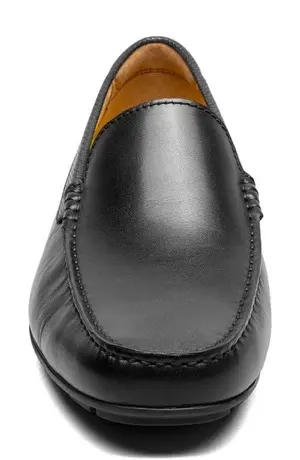 Florsheim Motor Moc Toe Venetian Loafer - Black