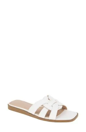 Bcbgmaxazria Meltem Square Toe Slide Sandal