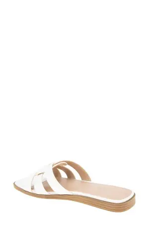 Bcbgmaxazria Meltem Square Toe Slide Sandal