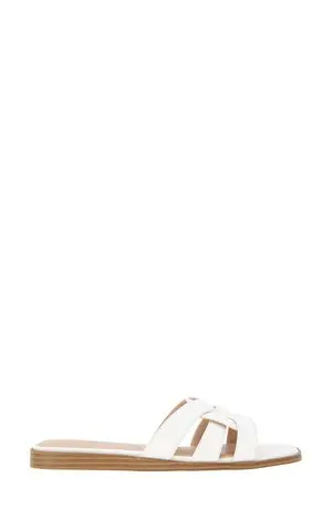 Bcbgmaxazria Meltem Square Toe Slide Sandal