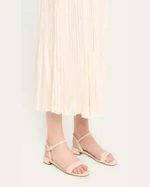 CHRISTIAN LOUBOUTIN Sweet Jane Ankle-strap Sandals - Cuoio